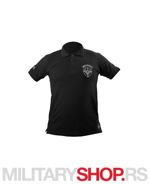 Kobre polo majica u crnoj boji