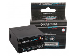 Patona Platinum NP-F960/F970 with USB Output and Micro USB Input