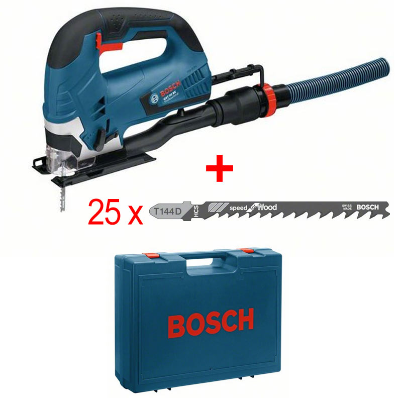 Bosch - Ubodna testera GST 90 BE Professional + 25x testera + kofer
