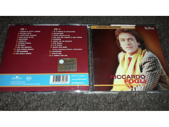 Riccardo Fogli - I grandi successi originali 2CDa ,OR.