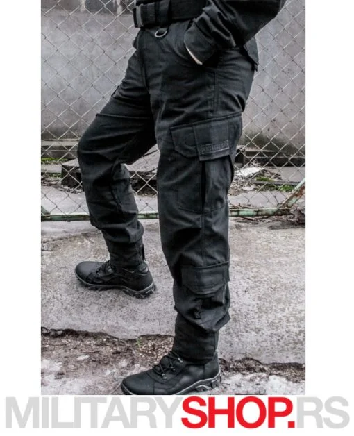 Crne taktičke Antiterror pantalone ARMOLINE