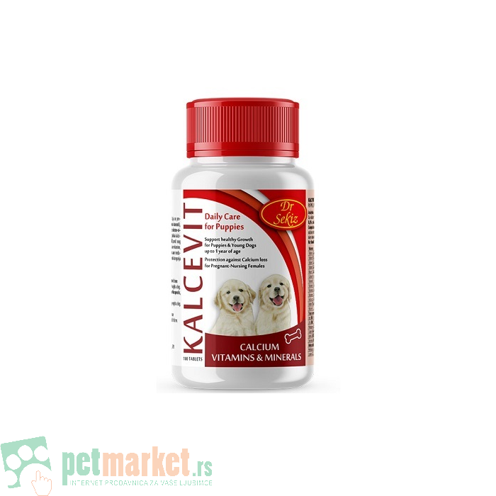Dr.Sekiz: Mineralno vitaminski dodatak za pse Kalcevit