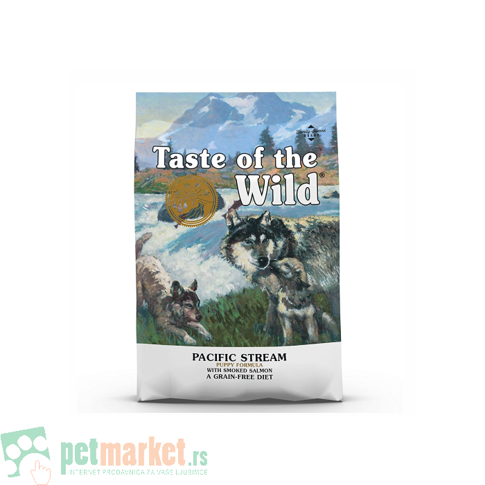 Taste of the Wild: Hrana za štence Pacific Stream Puppy, Losos