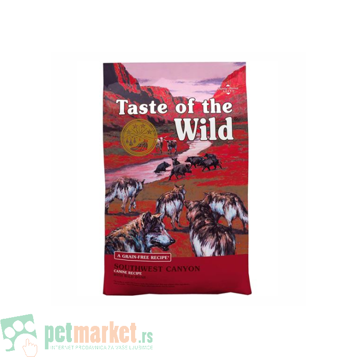 Taste of the Wild: Hrana za pse Southwest Canyon, Divlja svinja