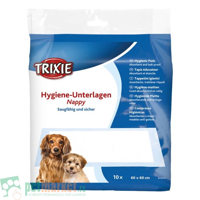 Trixie: Higijenske pelene za štence, 10 kom