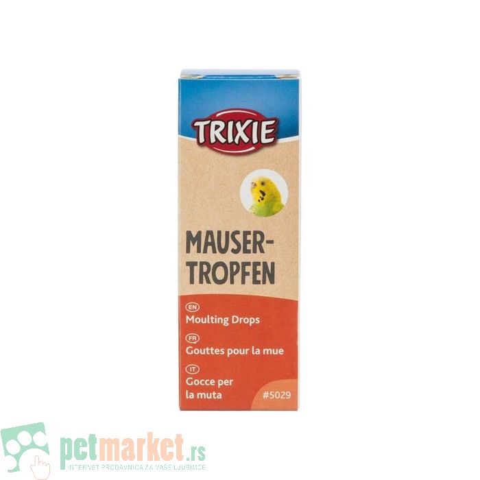 Trixie: Preparat za pomoć mitarenju Moulting Drops, 15 ml