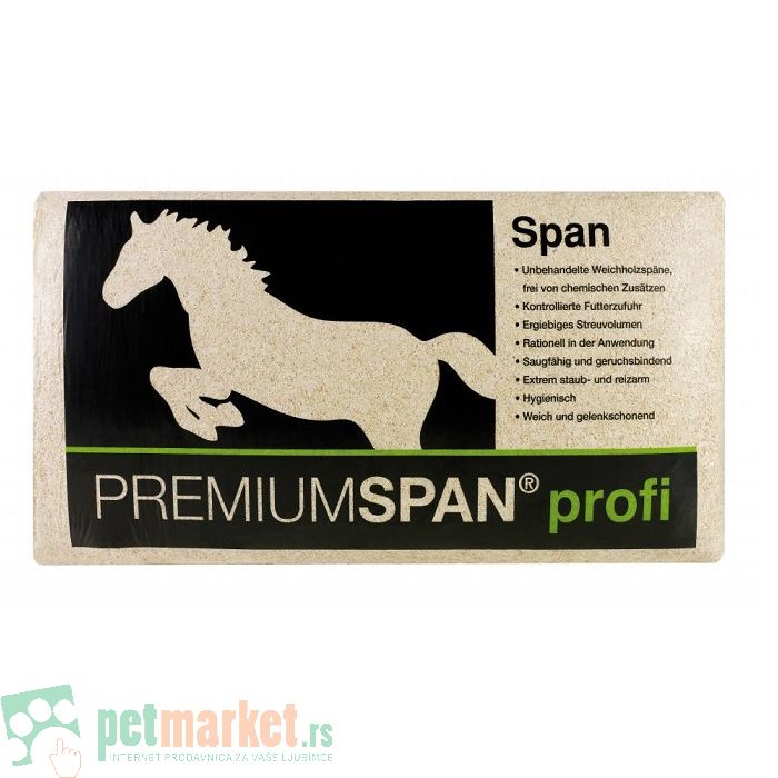 Span: Presovana piljevina PremiumSpan, 20kg