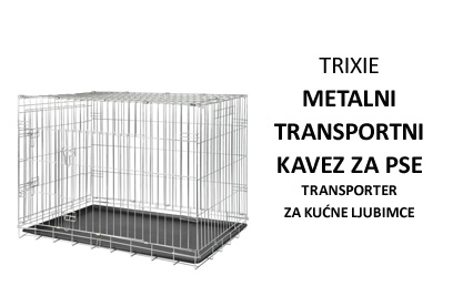 Trixie: Metalni transportni kavez za pse