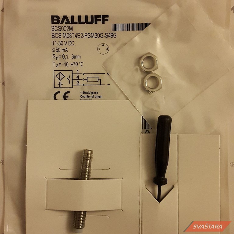 Kapacitivni senzor BALLUFF BCS002M