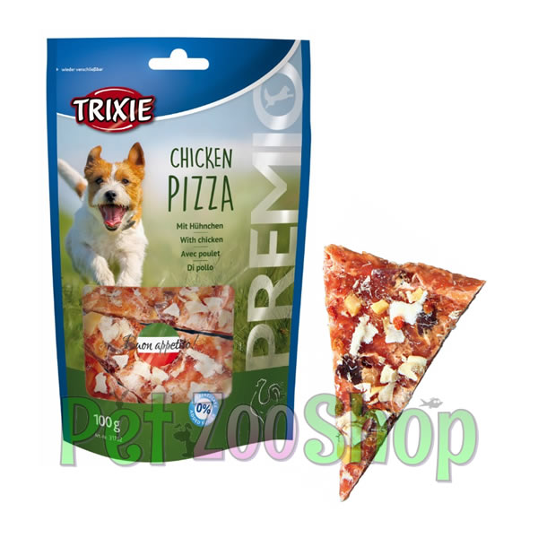 Trixie: Poslastica za pse Chicken Pizza, 100 gr
