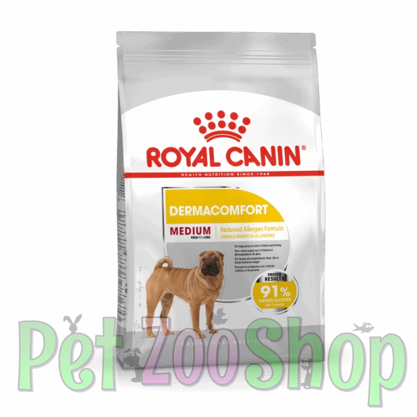 Royal Canin Hrana za pse MEDIUM DERMACOMFORT