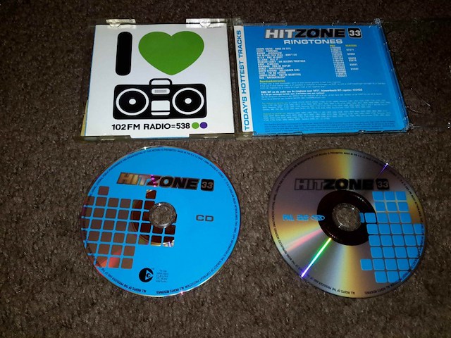 VA - Radio 538, Hitzone 33 CD+DVD , ORIGINAL