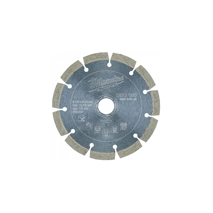 Milwaukee dijamantski rezni disk 150 mm DSU150