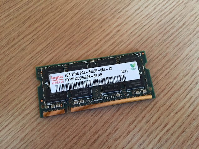 DDR2 2GB 2Rx8 Hynix RAM memorija laptop HYMP125S64CP8