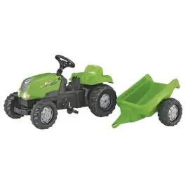 Traktor na pedale sa prikolicom zeleni Rolly Toys