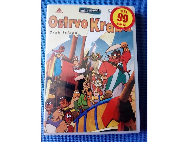 DVD CRTANI FILM - OSTRVO KRABA