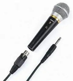 Mikrofon DM-60, 70+/-3dB, 600 Ohm, 90 Hz - 10 kHz HAMA