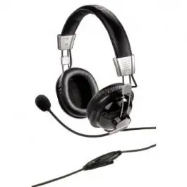 PC Slušalice HS-300 stereo potenciometar crne HAMA