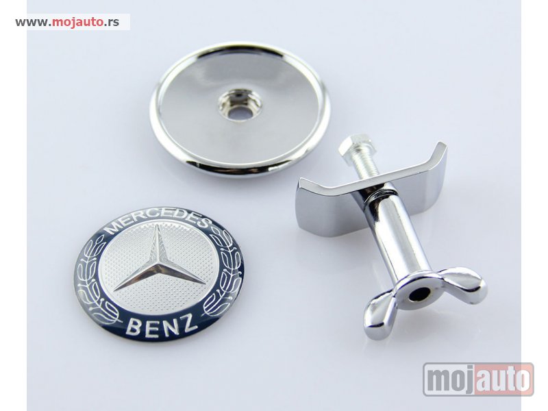 Mercedes znak za haubu - metalni