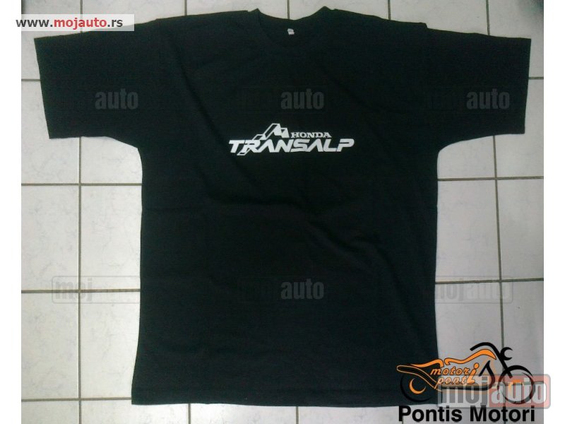 Majica Honda Transalp crna