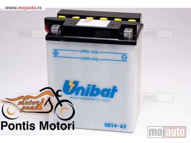 Akumulator za motocikl Unibat CB14-A2