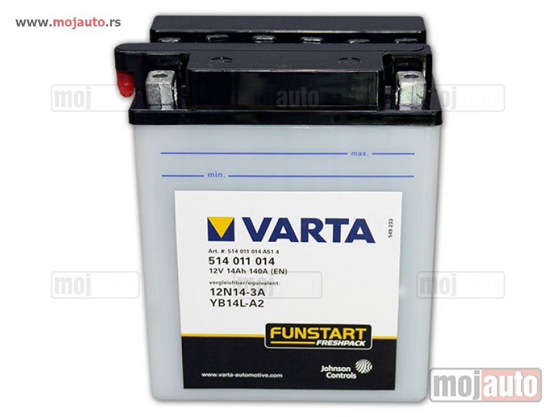 Akumulator Varta YB14L-A2