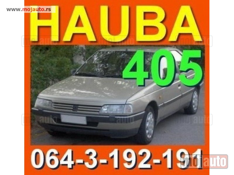 Hauba 405 Peugeot