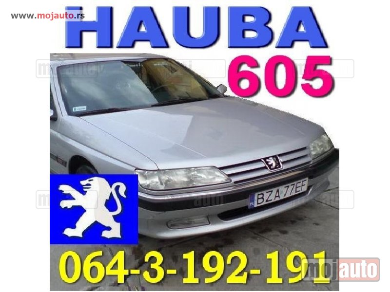 Hauba 605 Peugeot