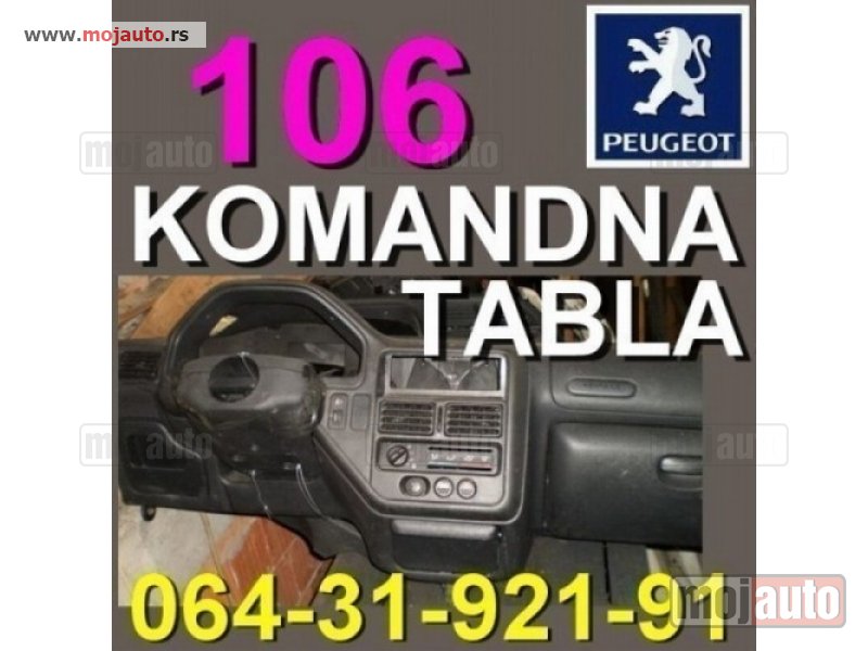 106 Komandna Tabla Peugeot