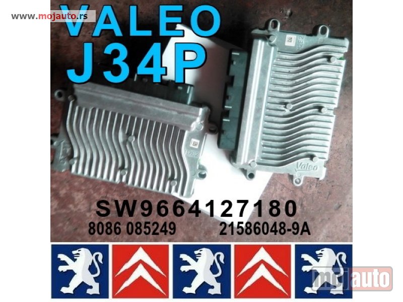 KOMPJUTER Valeo J34P (SW9664127180) Pežo Peugeot Citroen