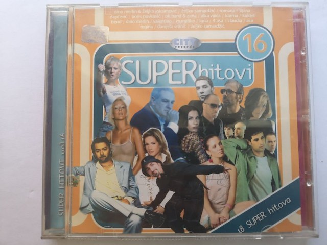 CD Super hitovi 16 - Razni izvođači