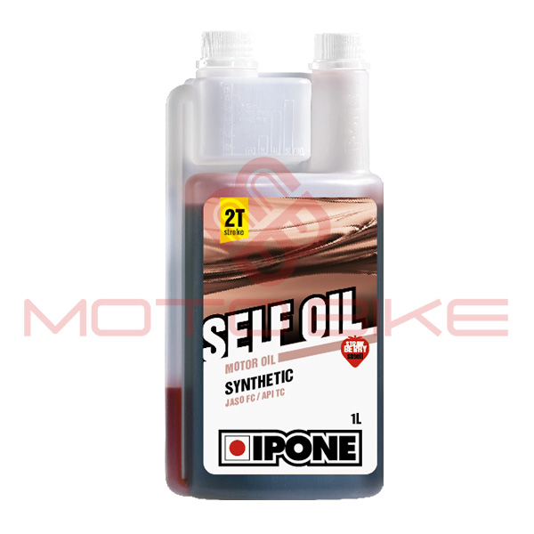IPONE polusintetičko ulje za dvotaktne motore Self Oil 1L dozer sa mirisom JAGODE