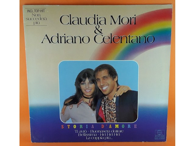 Claudia Mori &;; Adriano Celentano ‎– Storia D`Amore, LP