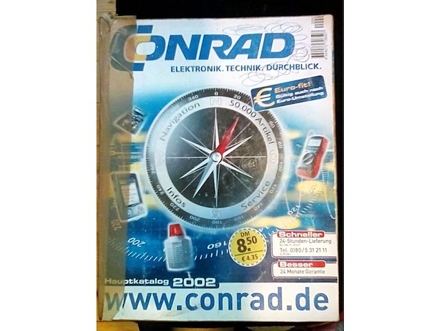 Katalog CONRAD štampan 2002 godine