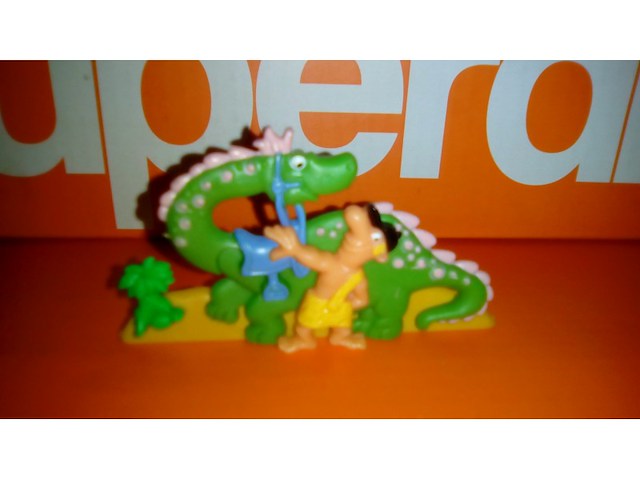 3D Puzzle Cavemen &; dinosaurus chore