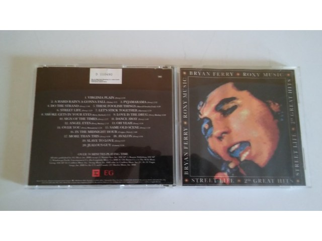 BRYAN FERRY &; ROXY MUSIC 20 Great Hits ORIGINAL  CD