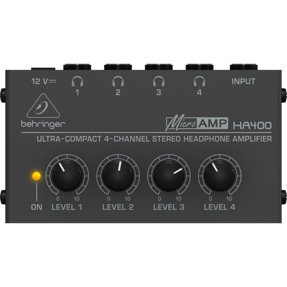 Behringer MicroAmp HA 400 preamp za slušalice sa 4 kanala