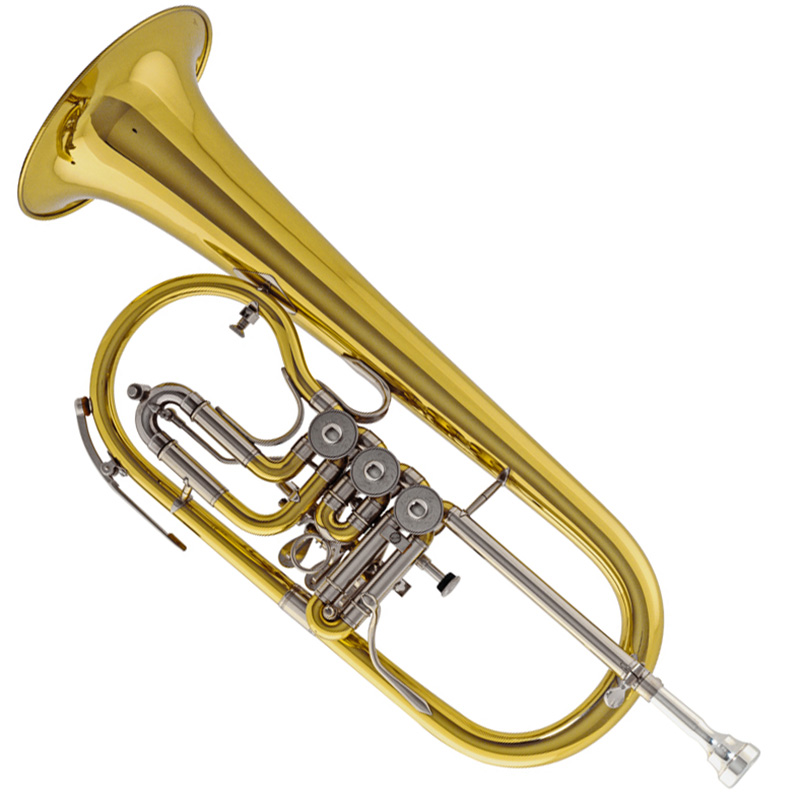 Alexander Model 70 Bb flugelhorn yellow brass