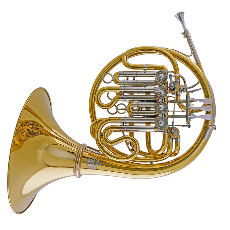 Alexander Model 107 High Bb Descant Horn yellow brass