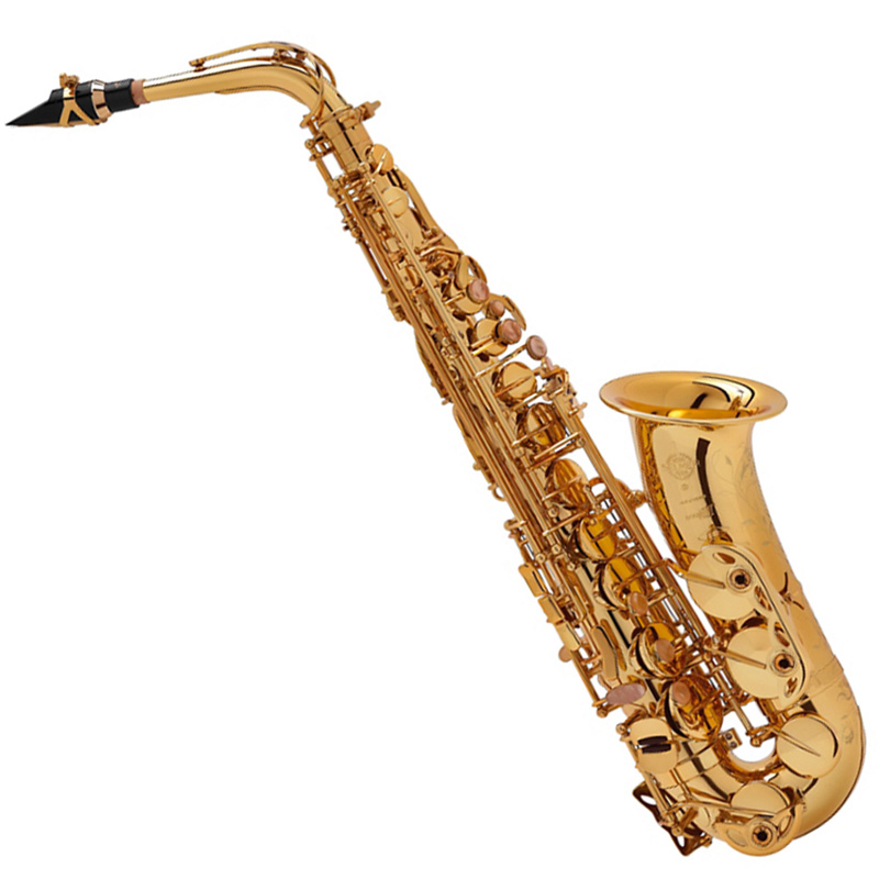 Selmer Series III E-flat Alto Saxophone Brushed Gold Lacquerengraved / Gold lacquered keys