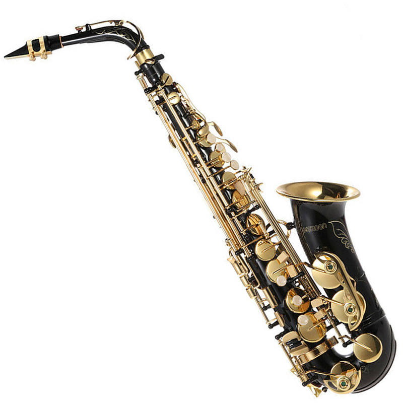 Selmer Series III E-flat Alto Saxophone Black Lacquer Engraved / Gold Lacquered Keys