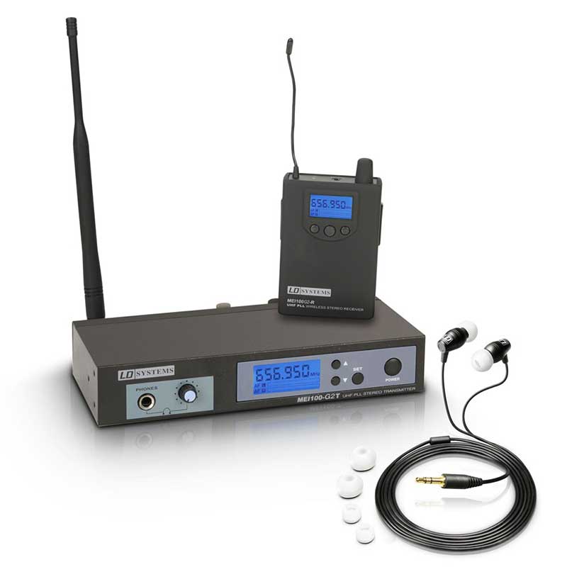 LD Systems MEI 100 G2 B 6 In-Ear Monitoring Set