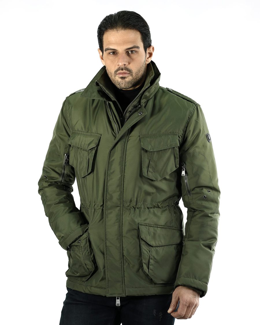 Muška zimska jakna – Parka – Staff Fabio – Zelena