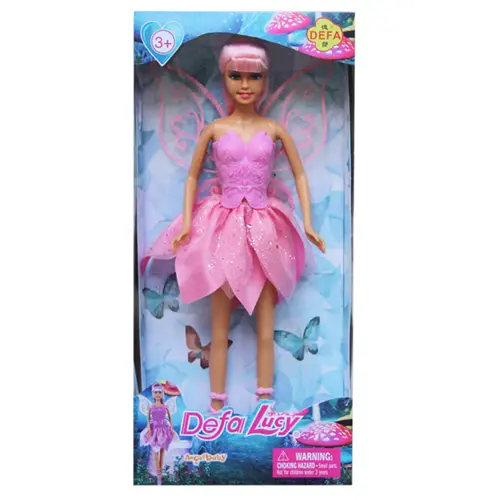 Defa lutka za devojčice - vila - roze (83245)