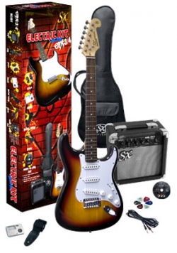 Električna gitara SX set EG1K/VS Strat deal