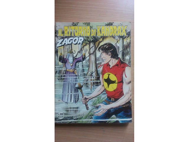 Zagor 431 IL ritorno di Kandrax