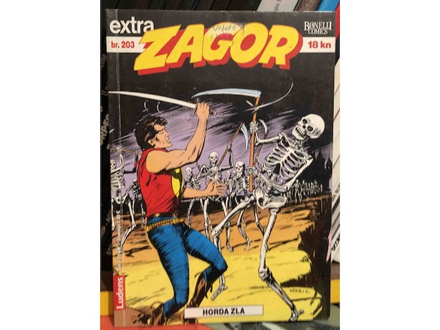 Zagor extra 203 - Horda zla