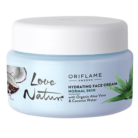 LOVE NATURE
Love Nature hidratantna krema za lice sa organskom alojom i kokosovom vodom