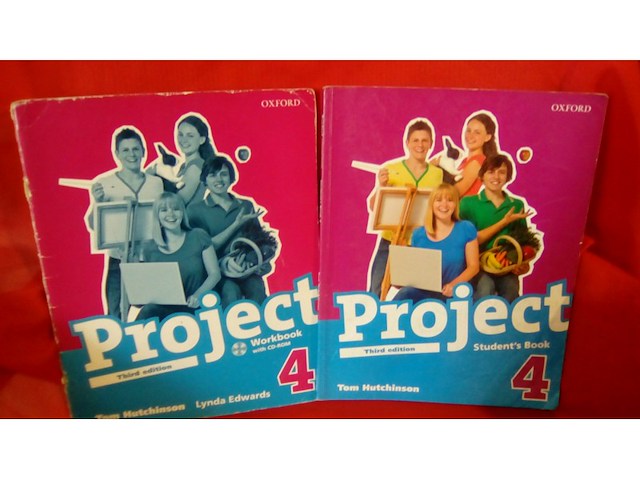 Project 4 workbook + student`s book + cd