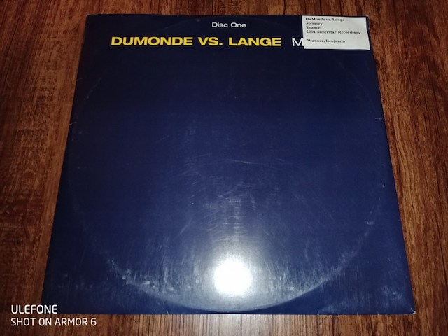 DuMonde vs. Lange ‎– Memory
